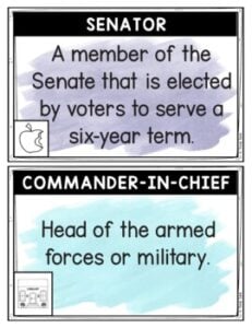 Branches of Government Interactive Word Wall Mystery - Scavenger Hunt