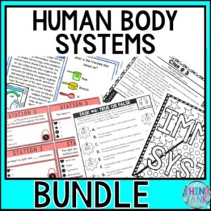 Human Body Systems BUNDLE - Reading Passages, Digestive, Immune