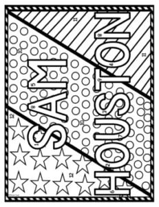 Texas Revolution Color by Number, Reading Passage and Text Marking