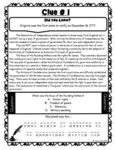 10 US History Escape Rooms Bundle - Reading Comprehension ...