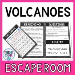 Natural Disasters Escape Rooms BUNDLE - Think Tank Teacher