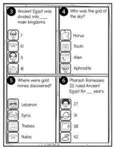 New Kingdom of Ancient Egypt Text Marking Detective Mystery - Reading ...