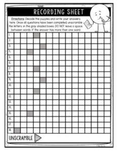 Rocks and Minerals Puzzle Stations Breakout - Think Tank Teacher