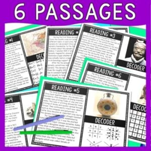 Chinese Dynasties and Emperors Reading and Puzzle Escape Room - Ancient ...