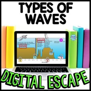 Types of Waves Interactive DIGITAL Escape Room Reading and Puzzles ...