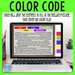 Types of Waves Interactive DIGITAL Escape Room Reading and Puzzles ...
