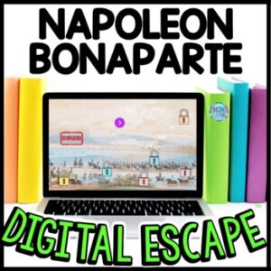 Napoleon Bonaparte Interactive DIGITAL Escape Room Reading and Puzzles ...