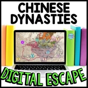 Chinese Dynasties Interactive DIGITAL Escape Room Reading and Puzzles ...