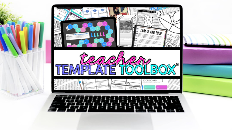 Teacher Template Toolbox Course 6 Installments - Think Tank Teacher