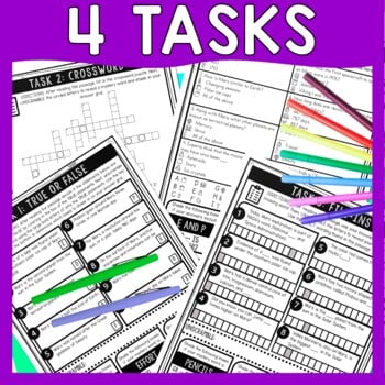 Planet Mars Comprehension Code Escape Room - Close Reading - Solar ...