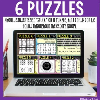 Solar System DIGITAL 360 Escape Room - Astronomy - Think Tank Teacher