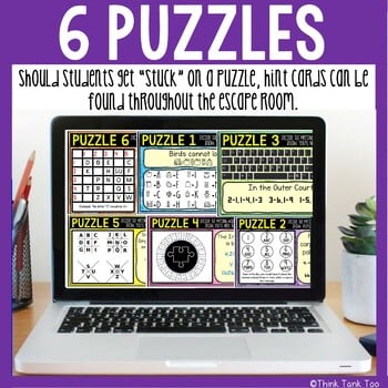 William Shakespeare DIGITAL 360 Escape Room - Think Tank Teacher