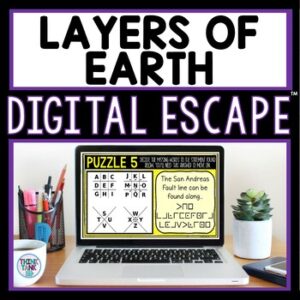 Layers of Earth DIGITAL 360 Escape Room - Think Tank Teacher