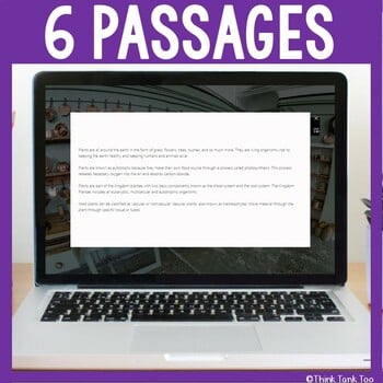 Plant Structure DIGITAL 360 Escape Room - Think Tank Teacher