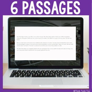 Space Race DIGITAL 360 Escape Room - Cold War - Think Tank Teacher