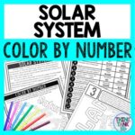 Solar System Color by Number - Close Reading & Text Marking - Milky Way ...