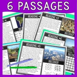 South America Reading Comprehension and Puzzle Escape Room - World ...