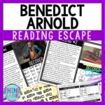 Benedict Arnold Reading Comprehension and Puzzle Escape Room ...