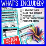 Force and Motion Reading Comprehension CSI Spy Mystery - Close Reading ...