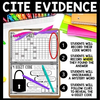 King Tut Scavenger Hunt Reading Comprehension Activity - Ancient Egypt ...