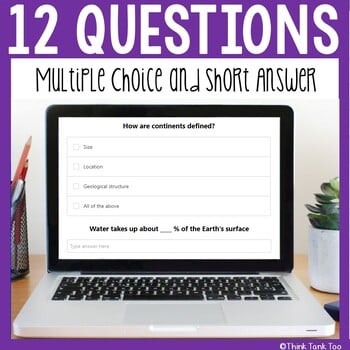 Continents DIGITAL 360 Escape Room - Think Tank Teacher