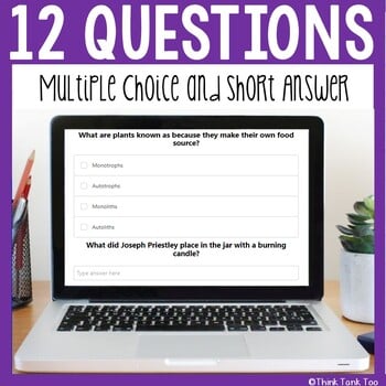 Plants and Photosynthesis DIGITAL 360 Escape Room - Think Tank Teacher