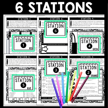French and Indian War Cube Stations - Reading Comprehension Activity ...