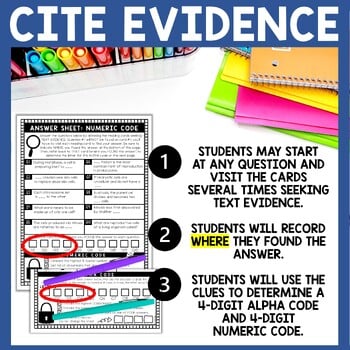 Cell Cycle Scavenger Hunt - Reading Comprehension Activity - Think Tank ...