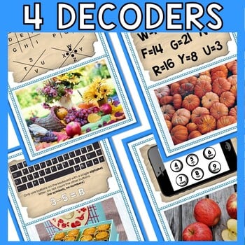 Fall ESCAPE ROOM - Reading Comprehension Activity - Back to School ...