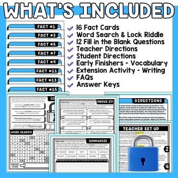 Easter Scavenger Hunt Word Search - Reading Comprehension - Holiday ...